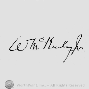 Mark with Signature: William McKinley. | #608192