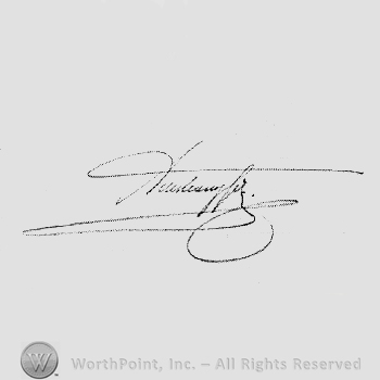Mark with Signature: Alexander III. | #608218