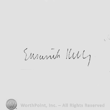 Mark with Signature: Ellsworth Kelly. | #608239