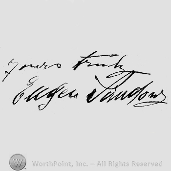 Mark with Signature: Eugen Sandow. | #608255