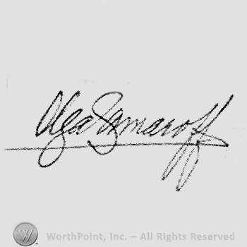 Mark with Signature: Olga Samaroff. | #608256