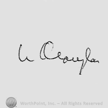 Mark with Signature: William Orville Douglas. | #608278