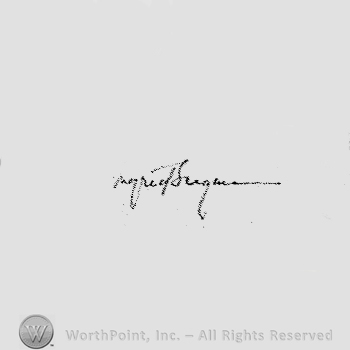 Mark with Signature: Ingrid Bergman. | #608294