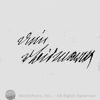 Mark with Signature: Wilhelm II. | #608318