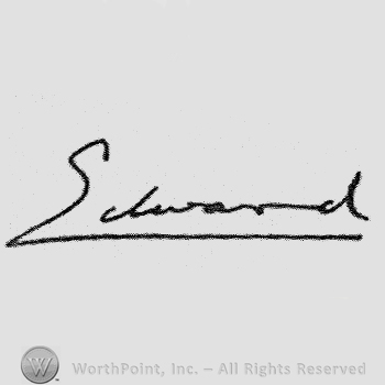 Mark with Signature: Edward VIII. | #608336