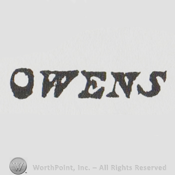 Mark with the word OWENS in uppercase letters | #6086