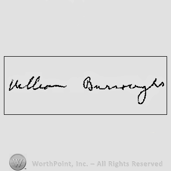 Mark with Signature: William S. Burroughs. | #608852
