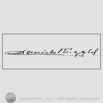 Mark with Signature: Daniel Ruggles. | #608885