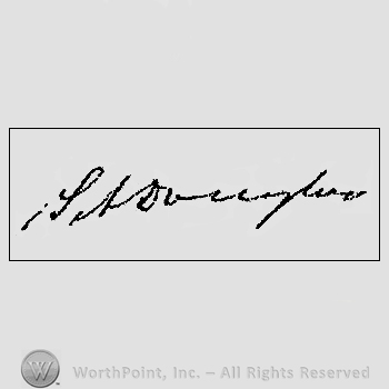 Mark with Signature: Stephen Douglas. | #608898