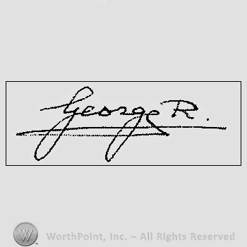Mark with Signature: George VI. | #608909