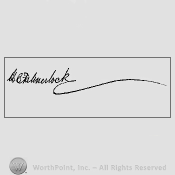 Mark with Signature: Harris Charles Fahnestock. | #608932