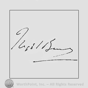 Mark with Signature: Nigel Bruce. | #608962