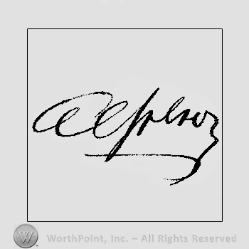 Mark with Signature: Al Jolson. | #608973