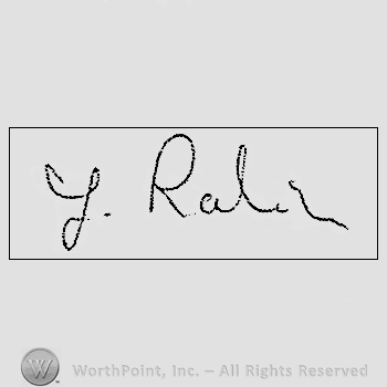 Mark with Signature: Yitzhak Rabin. | #608988