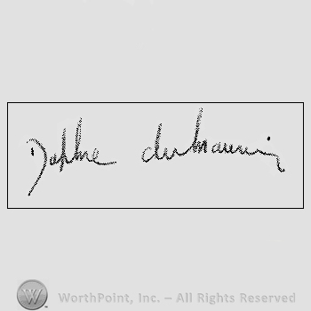 Mark with Signature: Daphne du Maurier. | #609022
