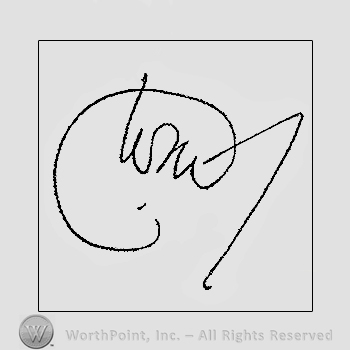 Mark with Signature: William Somerset Maugham. | #609030