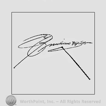 Mark with Signature: Emiliano Zapata. | #609036