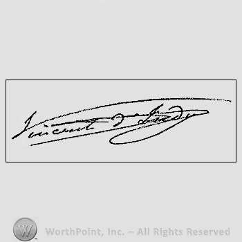 Mark with Signature: Vincent D'Indy. | #609047