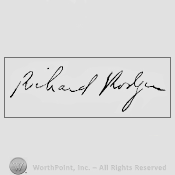 Mark with Signature: Richard Rodgers. | #609201