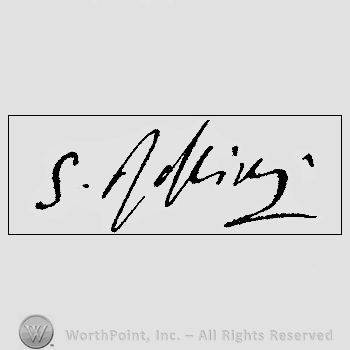 Mark with Signature: Gioachino Rossini. | #609202