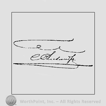 Mark with Signature: Alexander II. | #609204