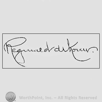 Mark with Signature: Reginald de Koven. | #609227