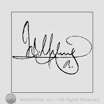 Mark with Signature: Wilhelm II. | #609278