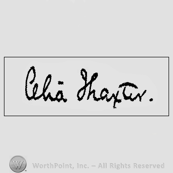Mark with Signature: Celia Thaxter. | #609281