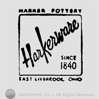 Mark with A square and the text "Harkerware SINCE | #61207