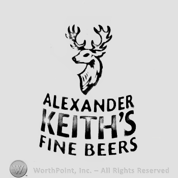 Mark with The text ''Alexander Keith's Fine | #613145