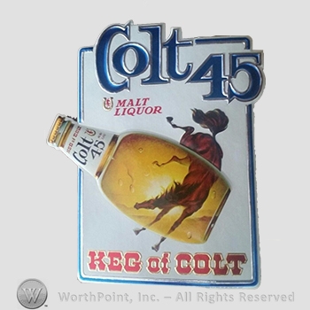 Mark with The text ''Colt 45 Malt Liquor'', a | #613282