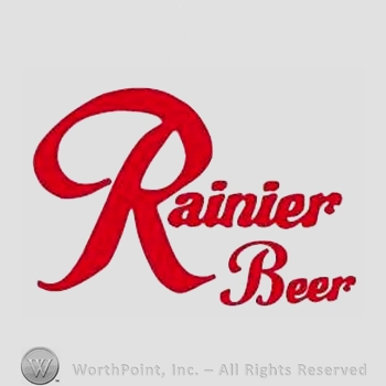 Mark with The text ''Rainier Beer''. | #613520