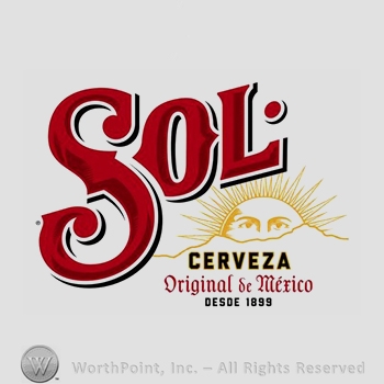 Mark with The text ''Sol Cerveza Original de | #613577