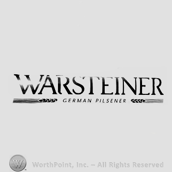 Mark with The text ''Warsteiner German Beer''. | #613637