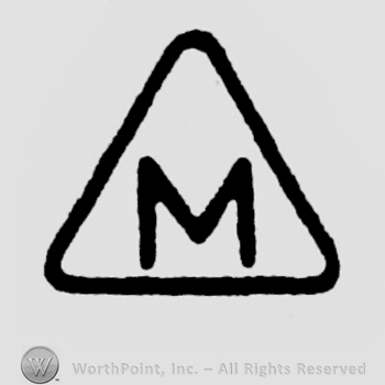 Mark with Letter M inside a triangle | #61475