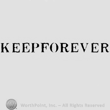 Mark with Keepforever: capital written | #61590