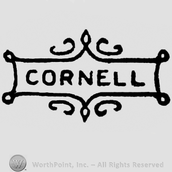 Mark with Cornell: capital written on a ribbon | #61751