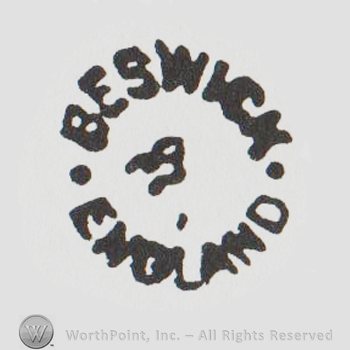 Mark with round logo with "beswick england" | #6188