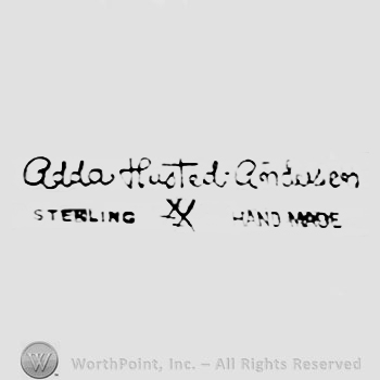 Mark with The text ''adda Husted andersen | #619499