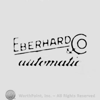 Mark with The text ''Eberhard & Co automatic''. | #619738