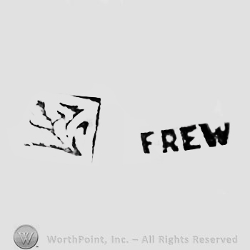 Mark with The text ''Frew'' and something like a | #619935