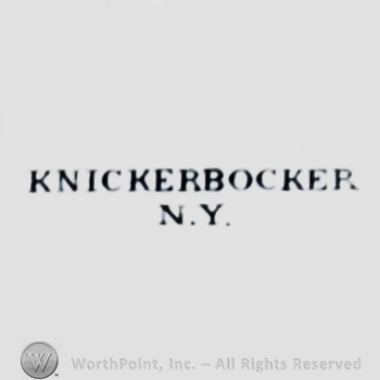 Mark with The text ''Knickerbocker N.Y.''. | #619978