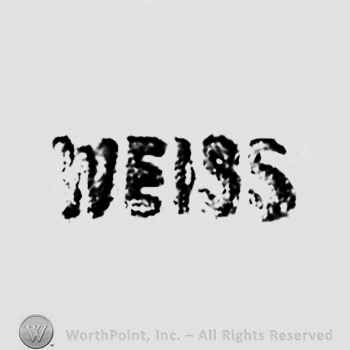 Mark with The text ''Weiss''. | #620697