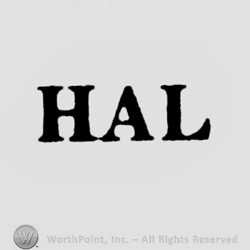 Mark with Bold initials HAL | #62314