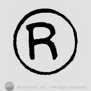 Mark with R inside a circle | #62331