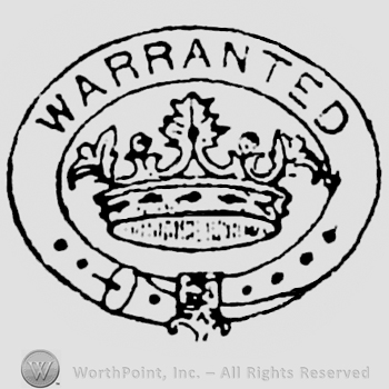 Mark with Crown inside two circles Warranted | #62371