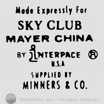 Mark with Writing from top to bottom Made | #62448