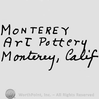 Mark with Writing from top to bottom Monterey Art | #62750