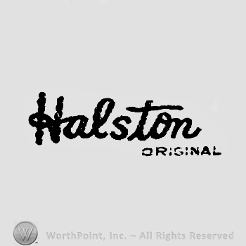 Mark with The text ''Halston Original''. | #627675