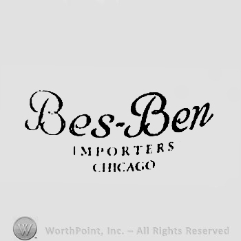 Mark with The text ''Bes-Ben Importers Chicago''. | #627689